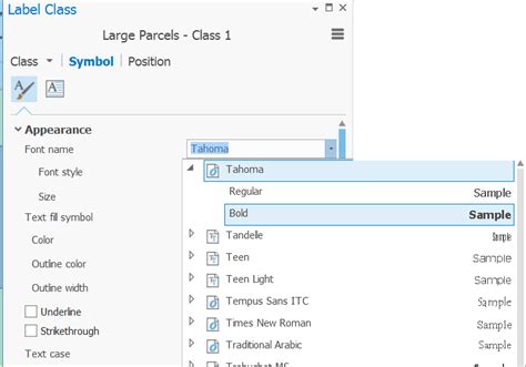 text formatting tag for bold not working in arcgis pro labeling