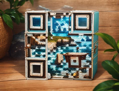 QR Code Inside A Box R AIGeneratedArt