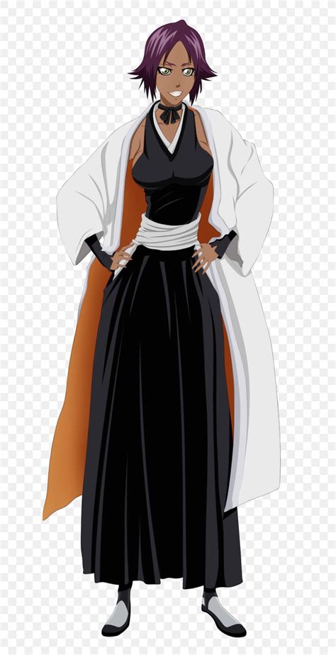 Yoruichi Shihouin Costume Cosplay Shihoin Clan Bleach Png X Px Watercolor Cartoon