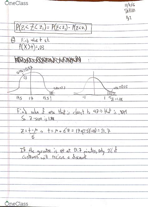 STAT Midterm Statistics Midterm Review OneClass
