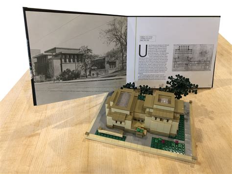 Unity Temple Atom Brick Building Set Frank Lloyd Wrights Martin