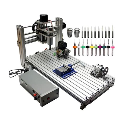 DIY CNC Router Metal Mini CNC Milling Machine For PCB Wood Carving In Wood Routers From