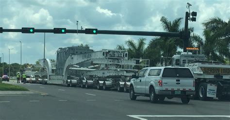 Traffic Delays Expected Wednesday As Fpl Moves Transformer