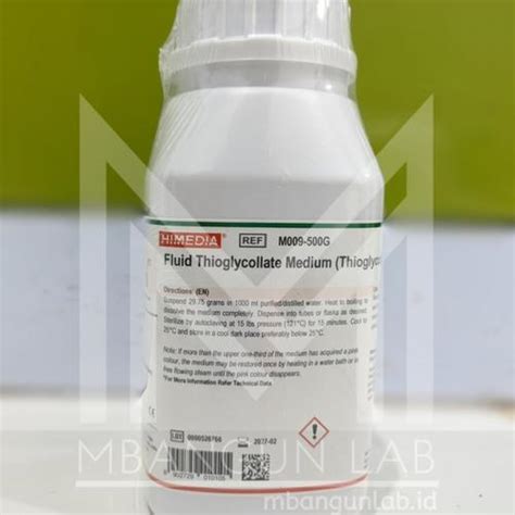 Jual Fluid Thioglycollate Medium Himedia Ecer 10g Kota Depok