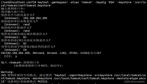 Web服务器群集Tomcat配置https证书