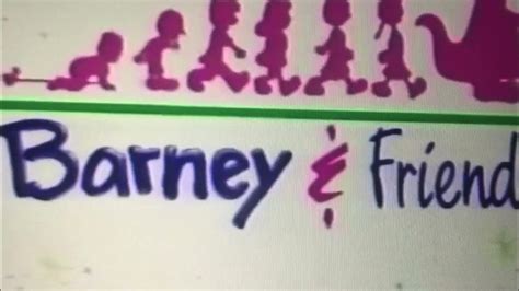 Barney And Friends Season 1 Theme Song Youtube