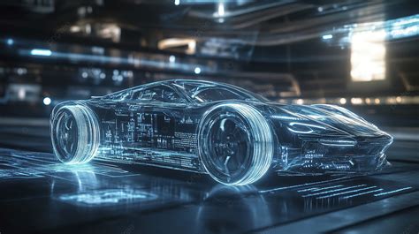 투명한 바퀴 디지털 및 홀로그램 요소가 배경에 떠 있는 미래형 자동차 미래의 자동차 투명한 배경 일러스트 및 사진 무료 다운로드 Pngtree