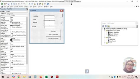 Vba Excel 20 Format Multiline Pada Textbox Youtube