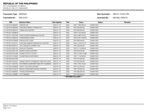 Transmittal 2023 01361 Pdf