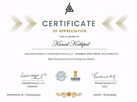 Kunal Kathpal On Linkedin Internshipsuccess Webdev Design