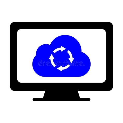 Computer Restore Icon Stock Vector Illustration Of Restore 366374163