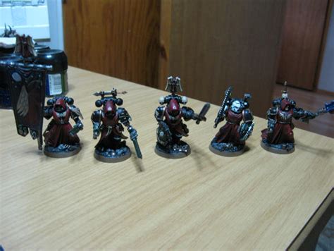 space marine command squad by irvikuva on deviantart