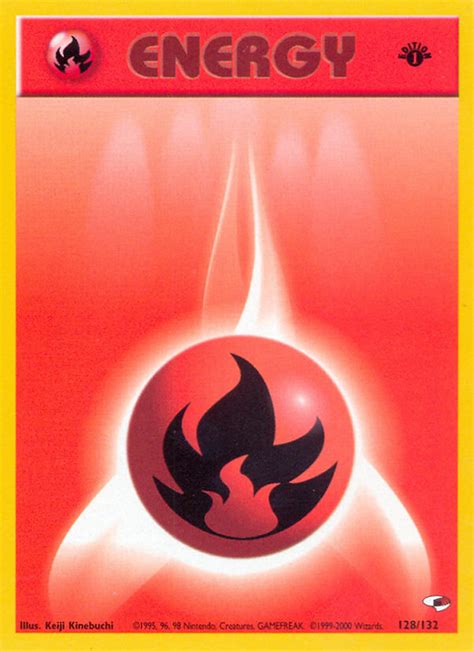 Fire Energy G1 128 Pokemon Tcg Pok Cards