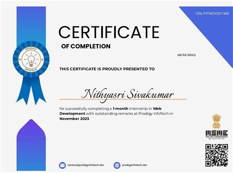 Nithyasri Sivakumar On Linkedin Internshipcompletion Webdevelopmentinternship Newbeginnings