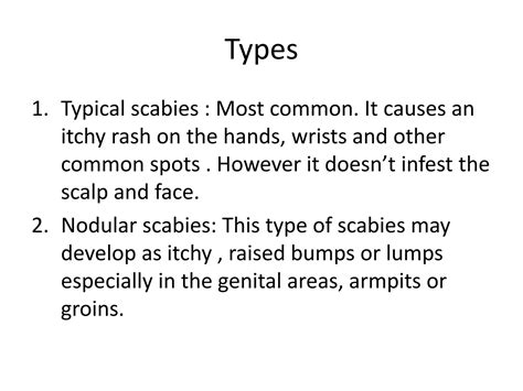 SOLUTION Scabies Powerpoint Studypool
