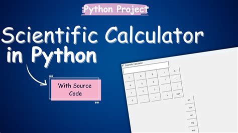 Scientific Calculator In Python With Source Code