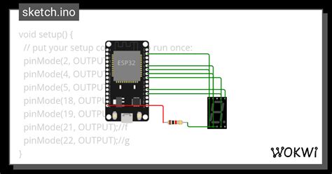 7 Seg Wokwi Esp32 Stm32 Arduino Simulator 7 Seg Wokwi Esp32 Stm32 Arduino Simulator