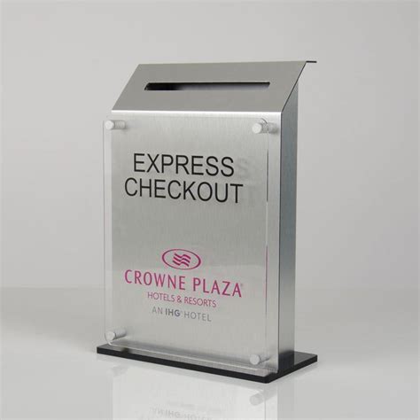 Hotel Express Checkout Key Drop Box Luminati
