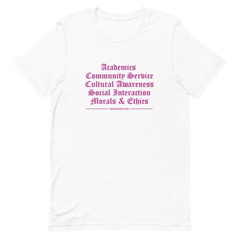 Sigma Lambda Gamma Principles Shirt Sigma Lambda Gamma Shirt Gamma