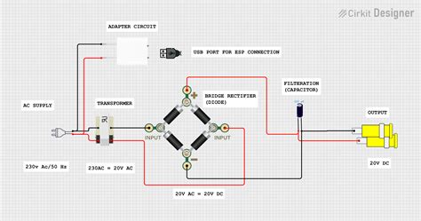 How To Use Adapter Power Voltage Pinouts Specs And Examples Cirkit Designer
