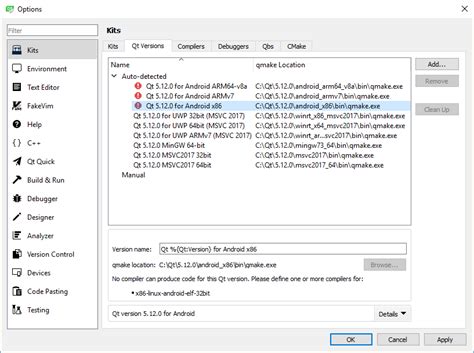 Android Kits In Qt Creator Windows Qt Forum