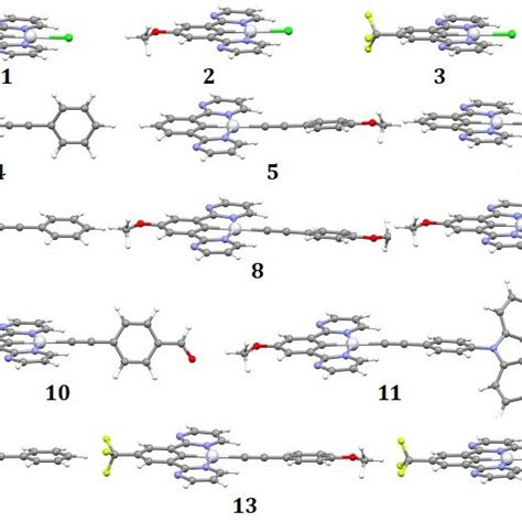 Fig S30 Dft Optimized Structures Of Compounds 1 14 Download