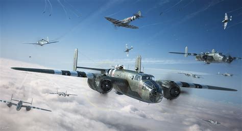 North American B 25 Mitchell Us Army Air Forces 4k Medium Bomber Hd