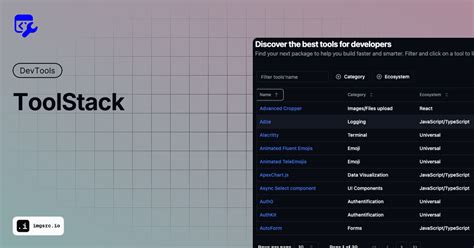 Toolstack Developer Tools Collection And Productivity Suite