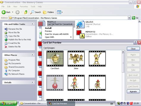 Concentration The Memory Games By Galleus Associative Play Screen Shot Concentration The Memory Games By Galleus Associative Play Screen Shot