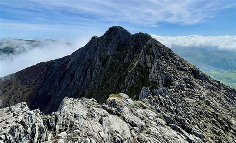 Crib Goch Ridge To Snowdon Route Review Exposure And Photos
