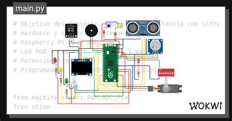 Raspberry Pico Hcsr04 Ssd1306 Rgb Adcpot Wokwi Esp32 Stm32 Arduino