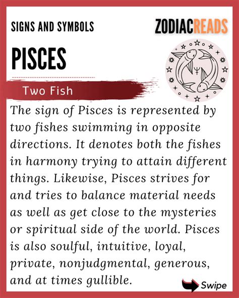Pisces Zodiac Symbol Meaning
