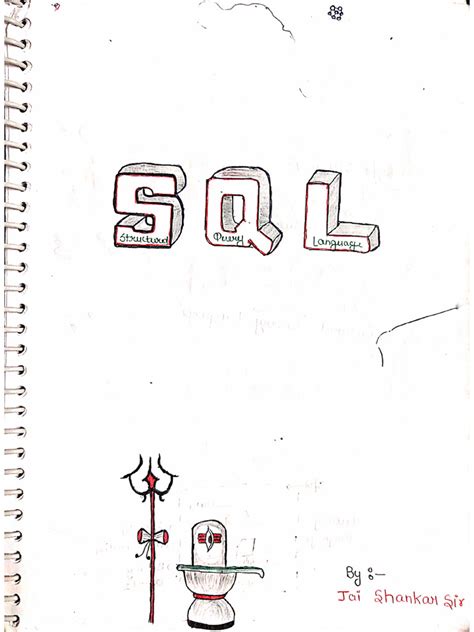 Sql By Jai Shankar Sir Pdf