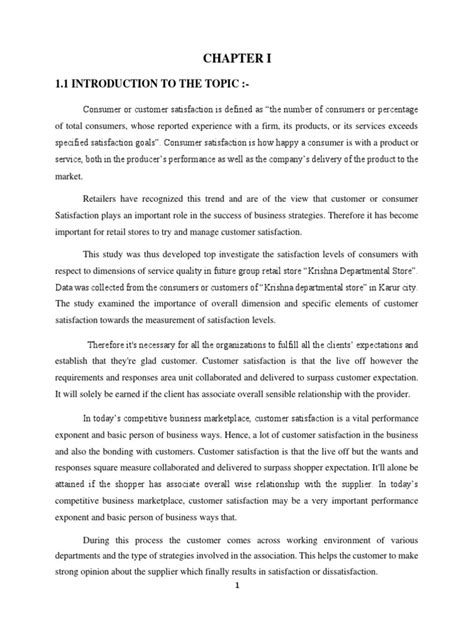 Full Main Project Pdf Pdf Sampling Statistics Retail