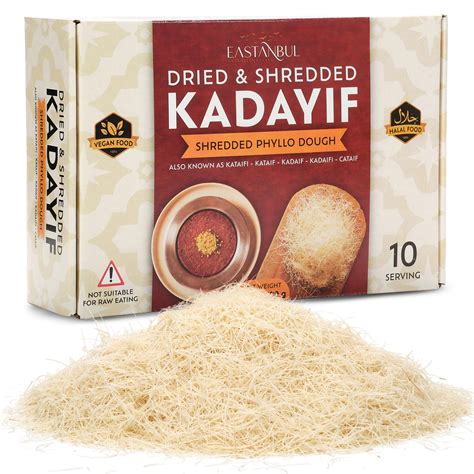 Buy Eastanbul Dried And Chopped Kataifi Shredded Fillo Dough Kurutulmus Kadayif Pastry Dough