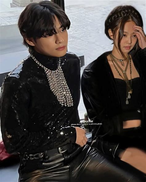 Nandy Joe On Instagram “🖤 Its Them Taehyung Jennie Taennie Vnnie