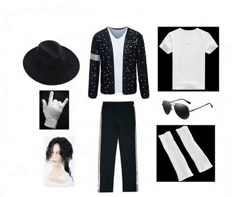 Michael Jackson Costume Billie Jean Costume Full Set Michael Jackson