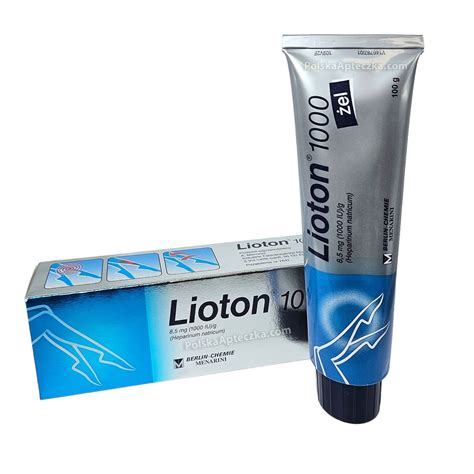 Lioton 1000 gel 100g – Apteczka