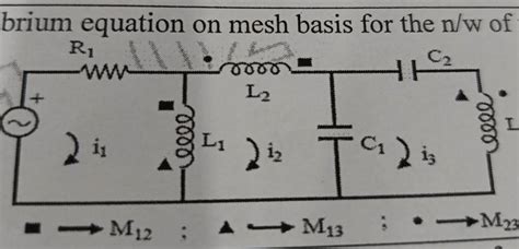 Brium Equation On Mesh Basis For The N W Of M12 Δ M13 M23 Filo