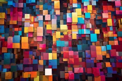random colorful mosaic industry background abstract colors stock