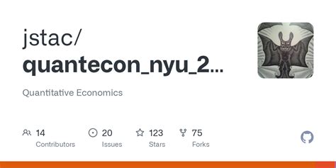 Github Jstacquanteconnyu2016 Quantitative Economics