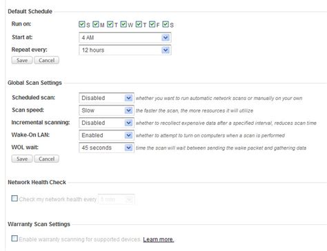 how can scans run when they re disabled spiceworks support