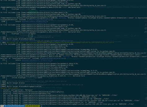 MeshingApplication Compilation Issue Issue KratosMultiphysics Kratos GitHub