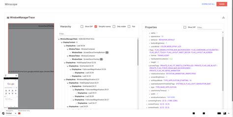 Trace Window Transitions Android Open Source Project
