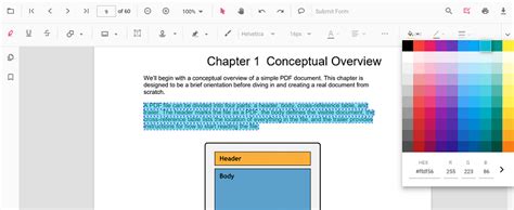 Text Markup Annotation In Angular PDF Viewer Component Syncfusion