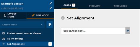Set Alignment