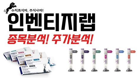 인벤티지랩 종목분석 주가분석 이제는 바이오 모르면 수익 안납니다 저랑 바이오투자 같이 공부합시다 쉽게 알려드립니다 비만치료제관련주 인벤티지랩주식