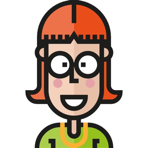 Nerd Detailed Straight Lineal Color Icon Nerd Detailed Straight Lineal Color Icon