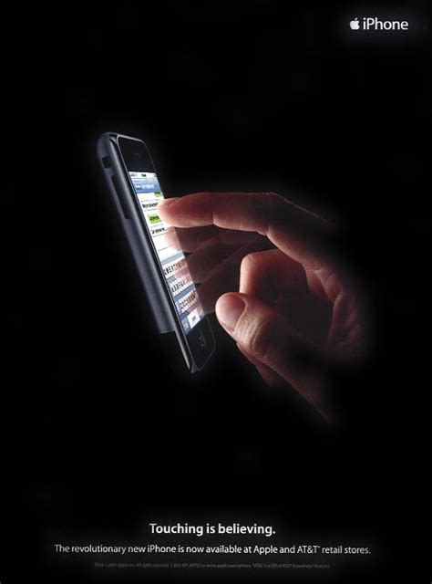 Apple Debuts New Iphone ‘god Phone Print Ad With Image Macdailynews