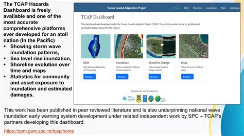 Tuvalu Coastal Adaptation Project Tcap Ppt